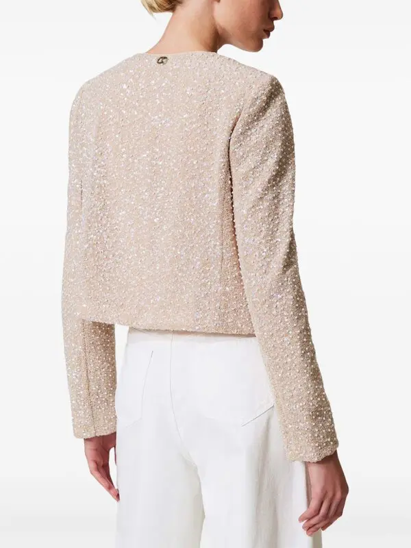 TWINSET Sequinned Jacket