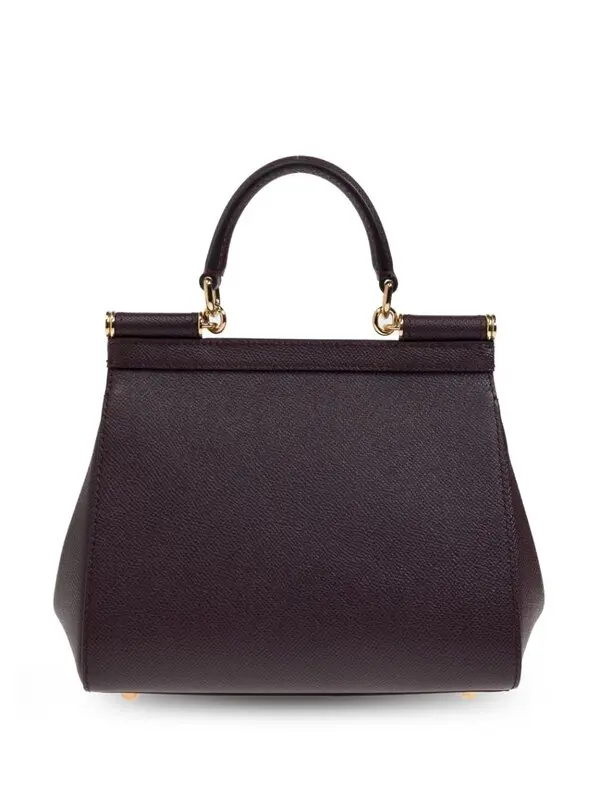 Dolce & Gabbana Small Sicily Tote Bag - Red