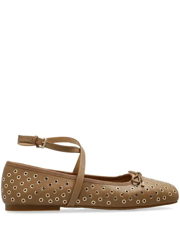 Michael Kors Collette Ballet Flats - Brown