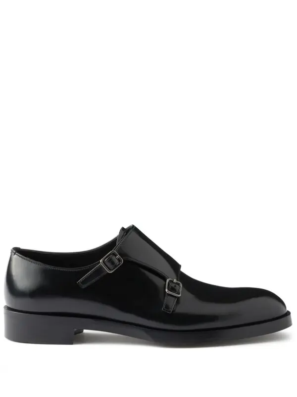 Prada Patent-finish Mink Shoes