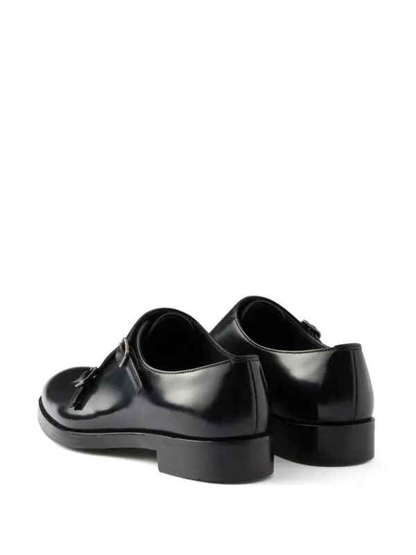 Prada Patent-finish Mink Shoes
