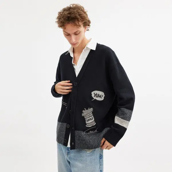 COACH X Popeye Relaxed-fit Cardigan