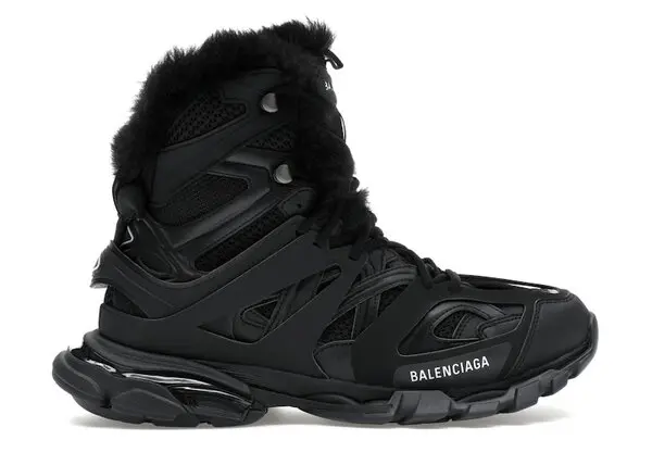 Balenciaga Track Hike Boots - Black