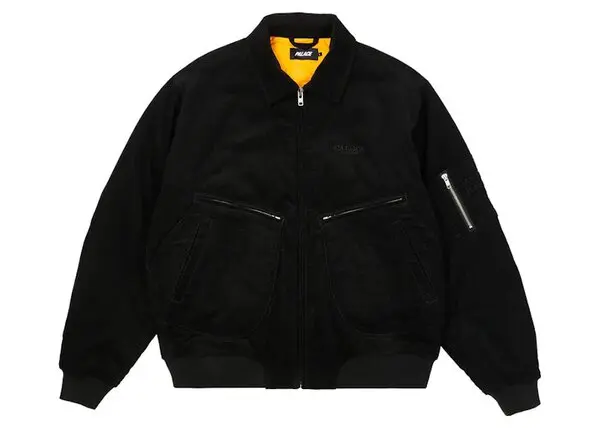 PALACE Cord Ma1 Jacket - Black