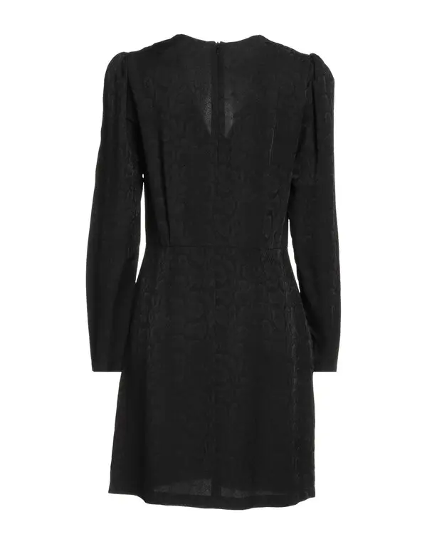 Sandro Mini Flared Jacquard Dress