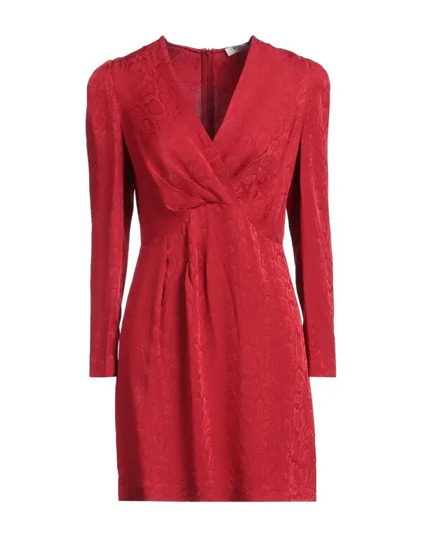 Sandro Mini Flared Jacquard Dress