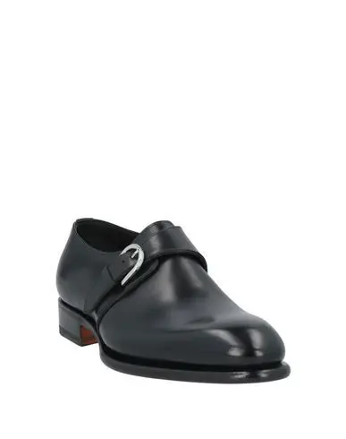 Santoni Leather Loafers