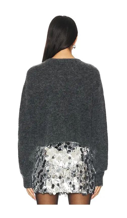 GESTUZ Debbie Short Cardigan In . Also - Grey