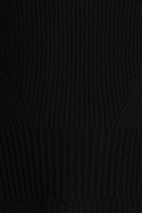 Simkhai Maple Ribbed Woolblend Turtleneck Vest