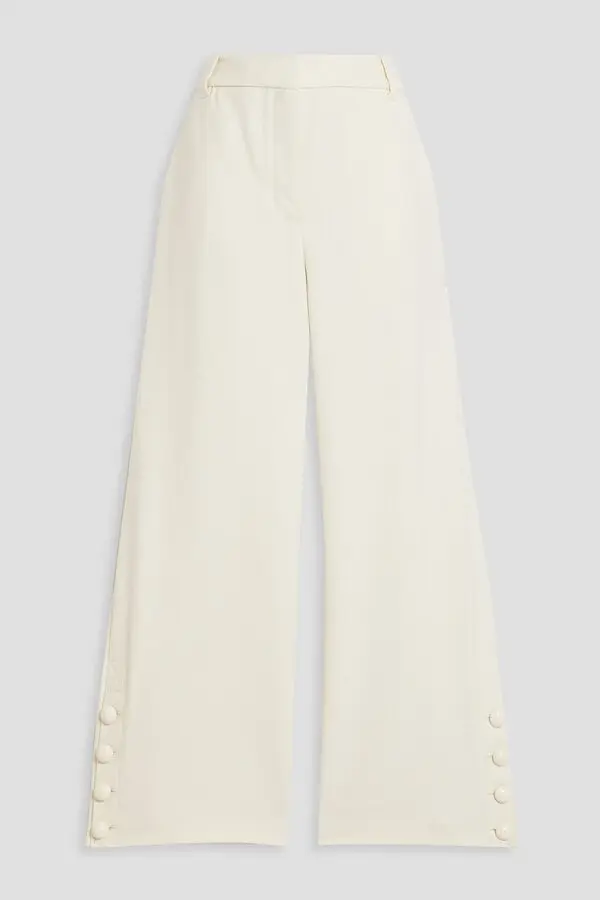 Simkhai Miki Cropped Twill Pants - Ivory