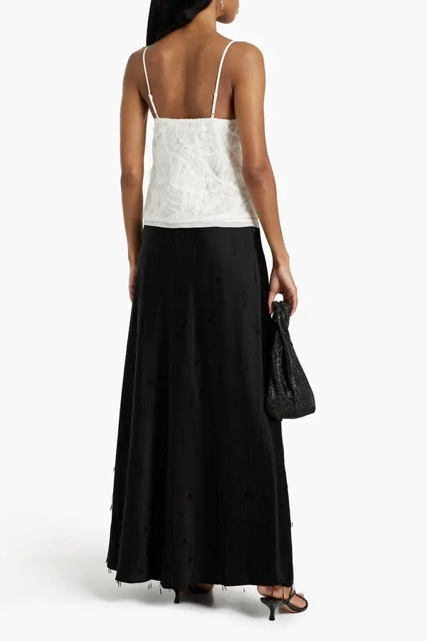 Simkhai Kade Beaded Maxi Skirt