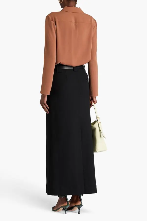 Tibi Twill Shirt - Light Brown