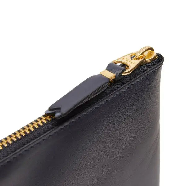 Comme Des Garçons Sa3100 Classic Wallet - Navy