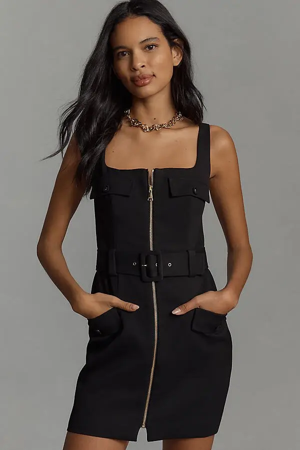satin mini dress halter ALEXA SATIN MINI DRESS – AKIRA