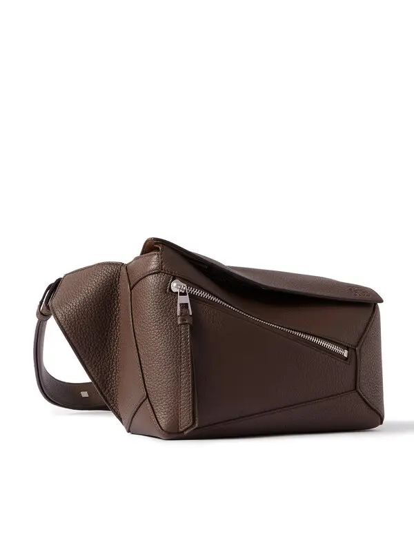 Loewe Puzzle Edge Small Belt Bag - Brown