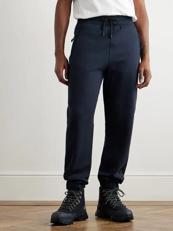 Loro Piana - Loro Piana - Vogel Tapered Cotton And Cashmere-Blend Jersey Sweatpants - Men - Blue - M