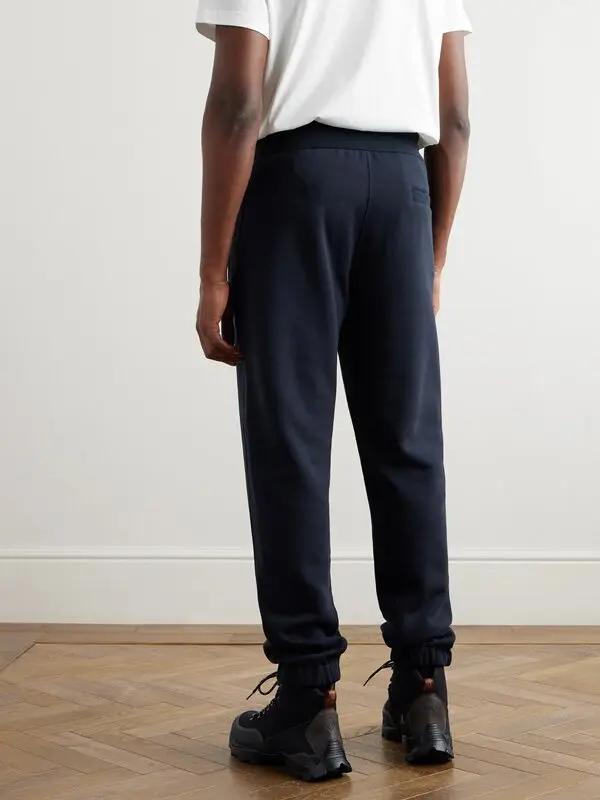 Loro Piana - Loro Piana - Vogel Tapered Cotton And Cashmere-Blend Jersey Sweatpants - Men - Blue - M