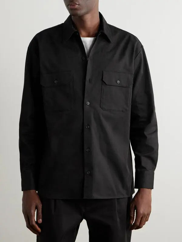 GHIAIA Cotton-twill Shirt