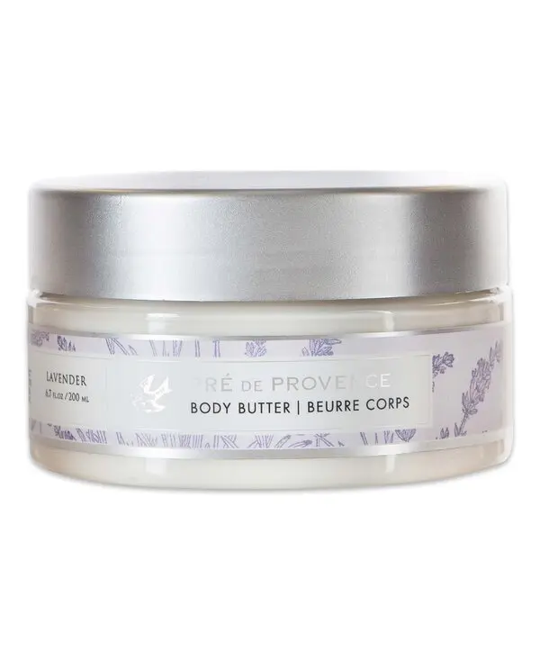 EUROPEAN SOAPS Pre De Provence Body Butter Shea Butter Enriched - Lavender