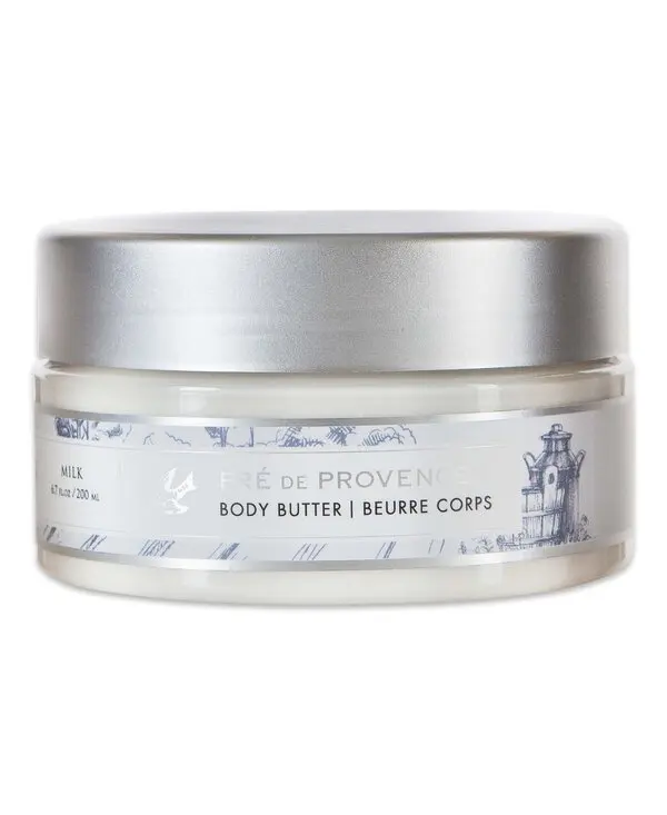 EUROPEAN SOAPS Pre De Provence Body Butter Shea Butter Enriched - Milk