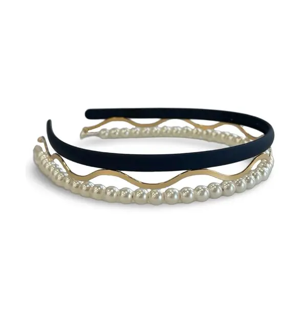 HEADBANDS OF HOPE Skinny Headband Set - Blue