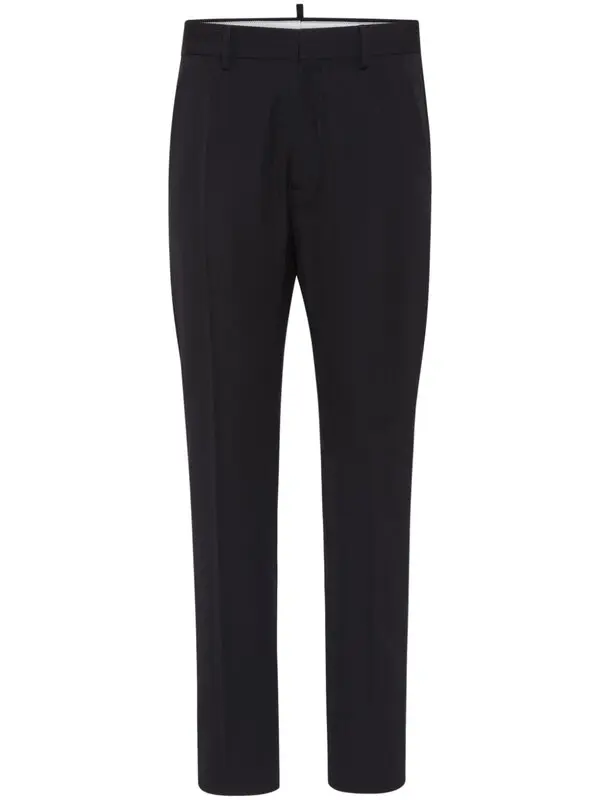 Dsquared2 Virgin Wool Tapered-leg Trousers