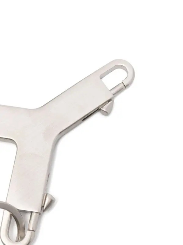 Rick Owens Cerberus Brushed-finish Keychain