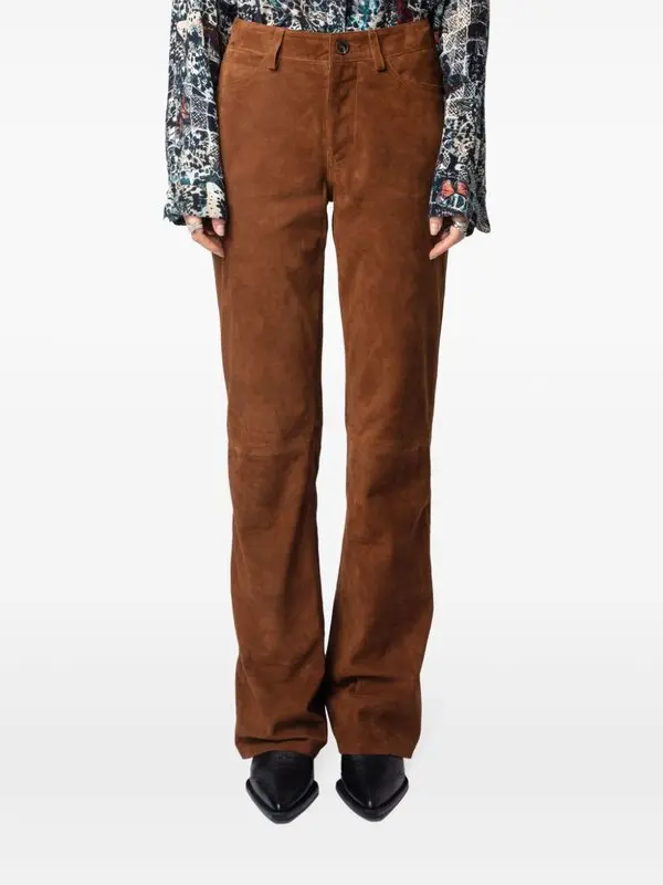 Zadig&Voltaire Pistol Trousers - Brown