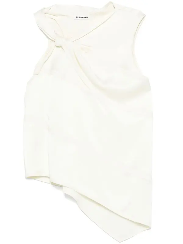 JIL SANDER Knot-detail Top