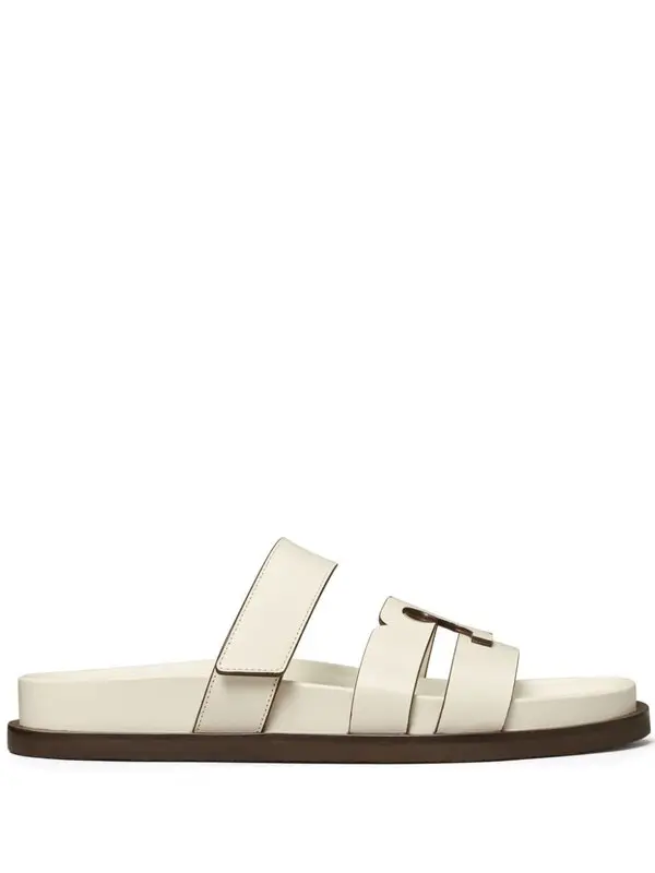 Tory Burch Ines Slides - Neutrals