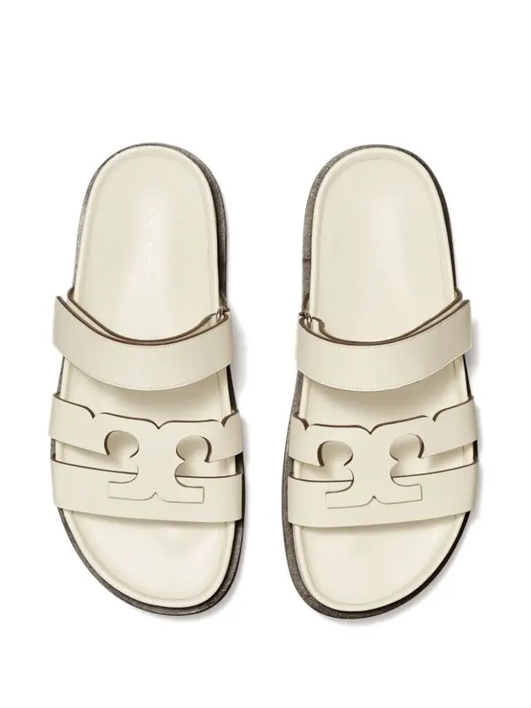 Tory Burch Ines Slides - Neutrals