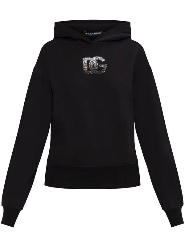 Dolce & Gabbana Logo Embellished Hoodie