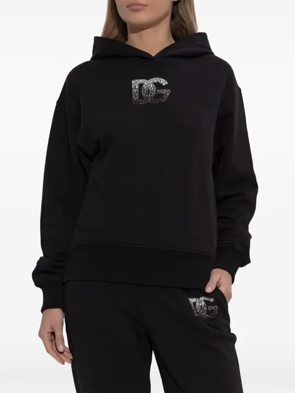 Dolce & Gabbana Logo Embellished Hoodie