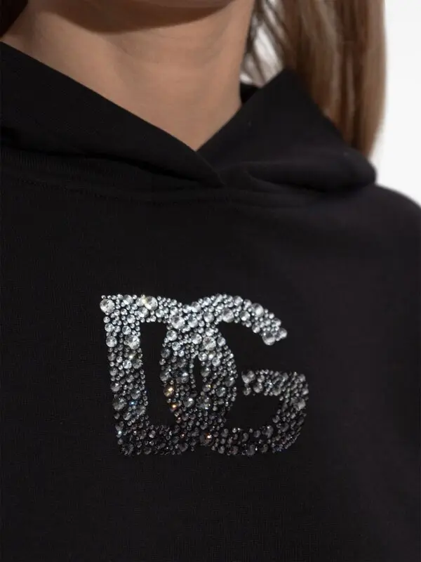 Dolce & Gabbana Logo Embellished Hoodie