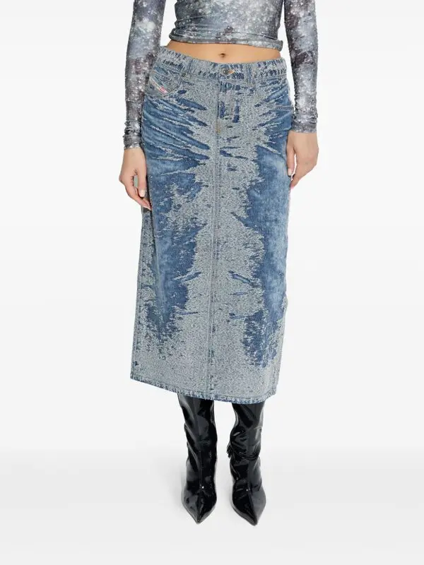 DIESEL® De-skye-s Maxi Skirt