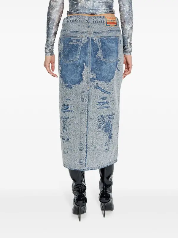 DIESEL® De-skye-s Maxi Skirt