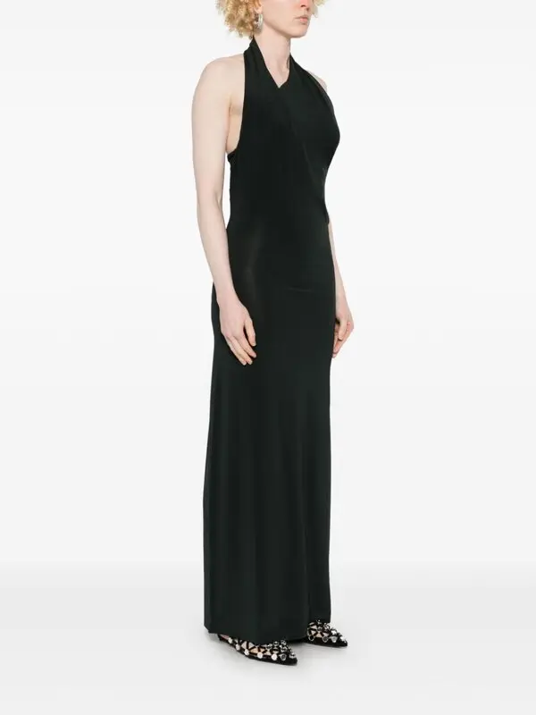 Paloma Wool Halterneck Dress In Green - 25% Off | Editorialist