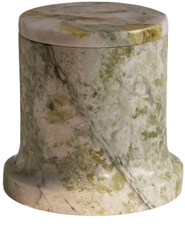 SOHO HOME Sicilian Thyme Apple Jade Marble Candle - Green