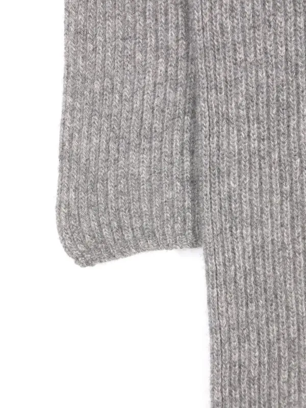 Canali Ribbed-knit Scarf