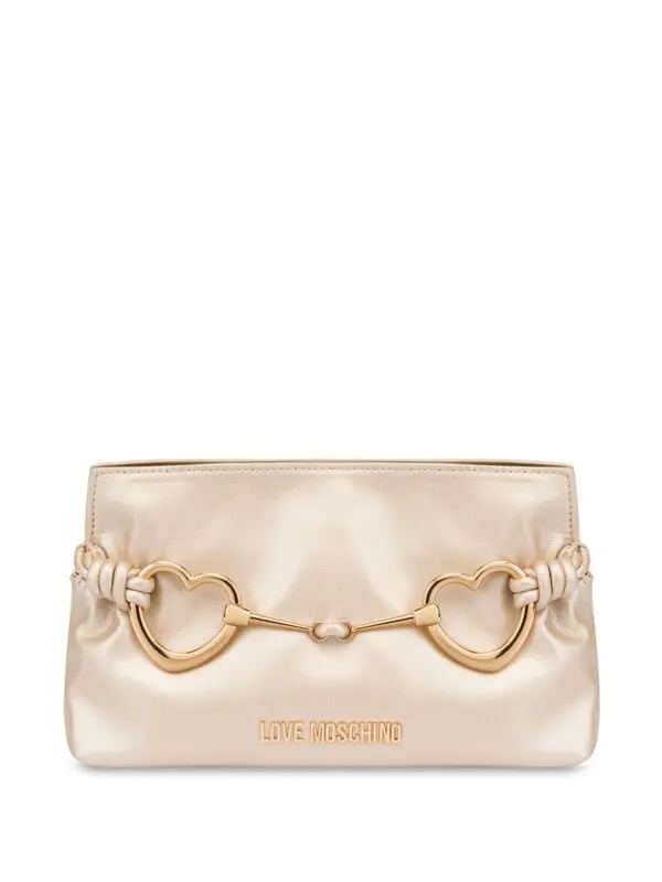 Moschino Heart-plaque Cross Body Bag
