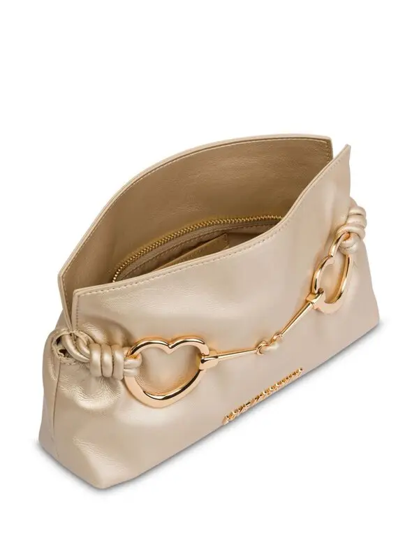 Moschino Heart-plaque Cross Body Bag