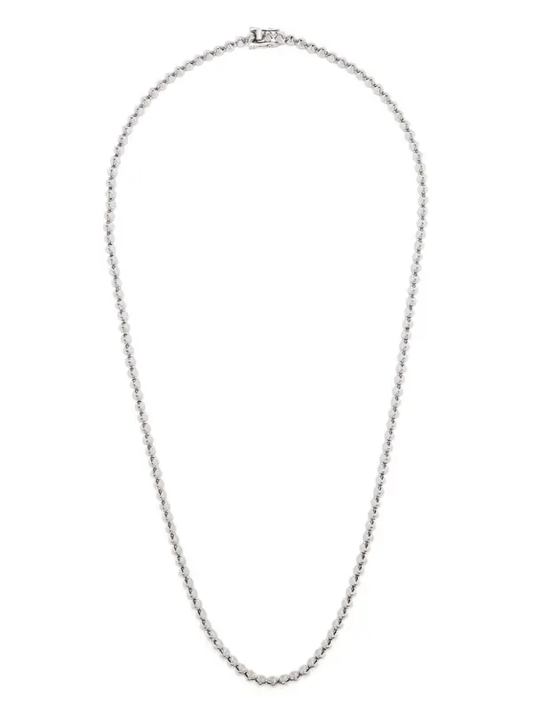 Eddie Borgo Cone Tennis Necklace - Silver