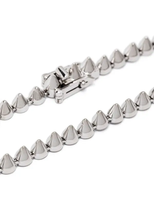 Eddie Borgo Cone Tennis Necklace - Silver