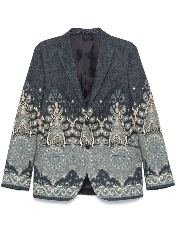 Etro Paisley-jacquard Blazer