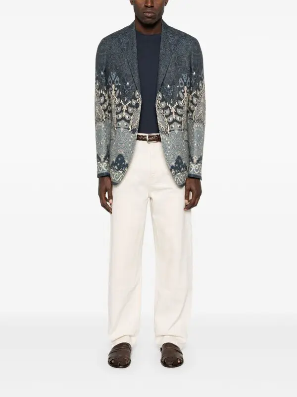 Etro Paisley-jacquard Blazer