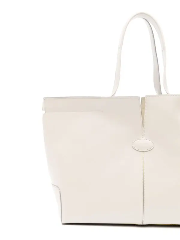 TOD'S Di Bag Folio Tote - Neutrals