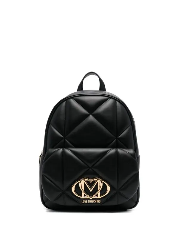 Moschino Logo-plaque Backpack