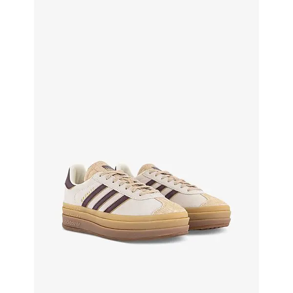 adidas gazelle silver green womens adidas Gazelle ADV Shadow Red / Crytal White / Gold Metallic 11.5