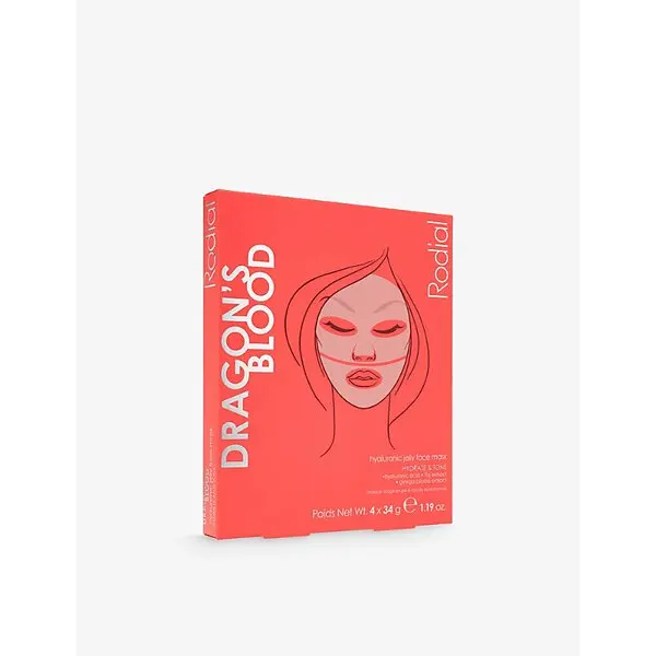 Rodial Dragons Blood Jelly Face Masks Box Of 4 - One-color