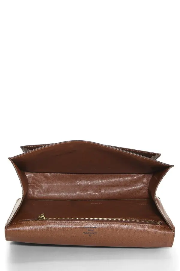 LOUIS VUITTON Monceau Monogram Canvas Satchel - Brown